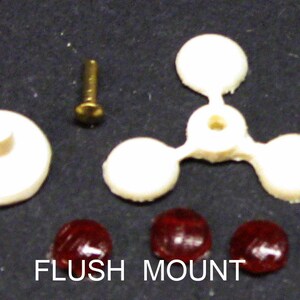 1:25 Scale Model Resin Fire Truck Buckeye Roto-ray Beacon Flush Mount ...