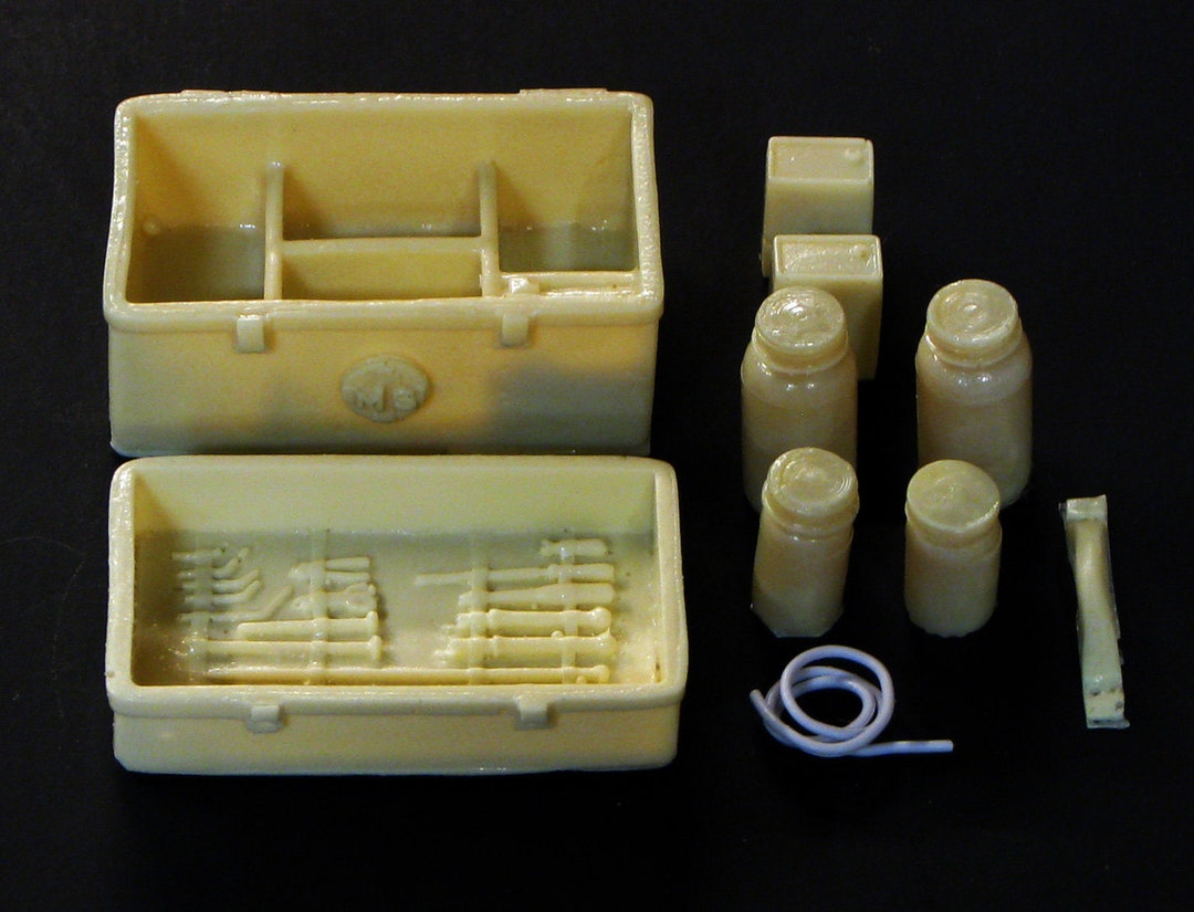 1:25 Scale Model Funeral Mortuary Embalming Kit - Etsy