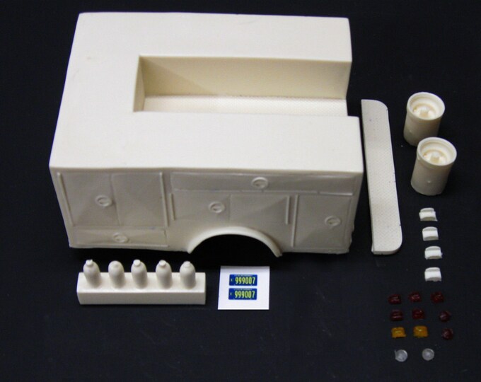 1:25 Scale Model Resin Emergency! Paramedic Squad 51 Conversion Kit - Etsy