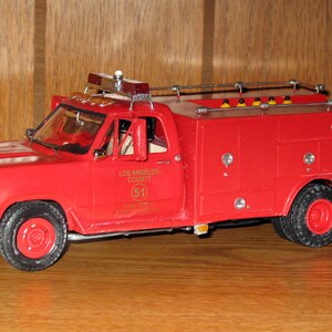 1:25 Scale Model Resin Emergency Rescue Squad 51 Conversion | Etsy