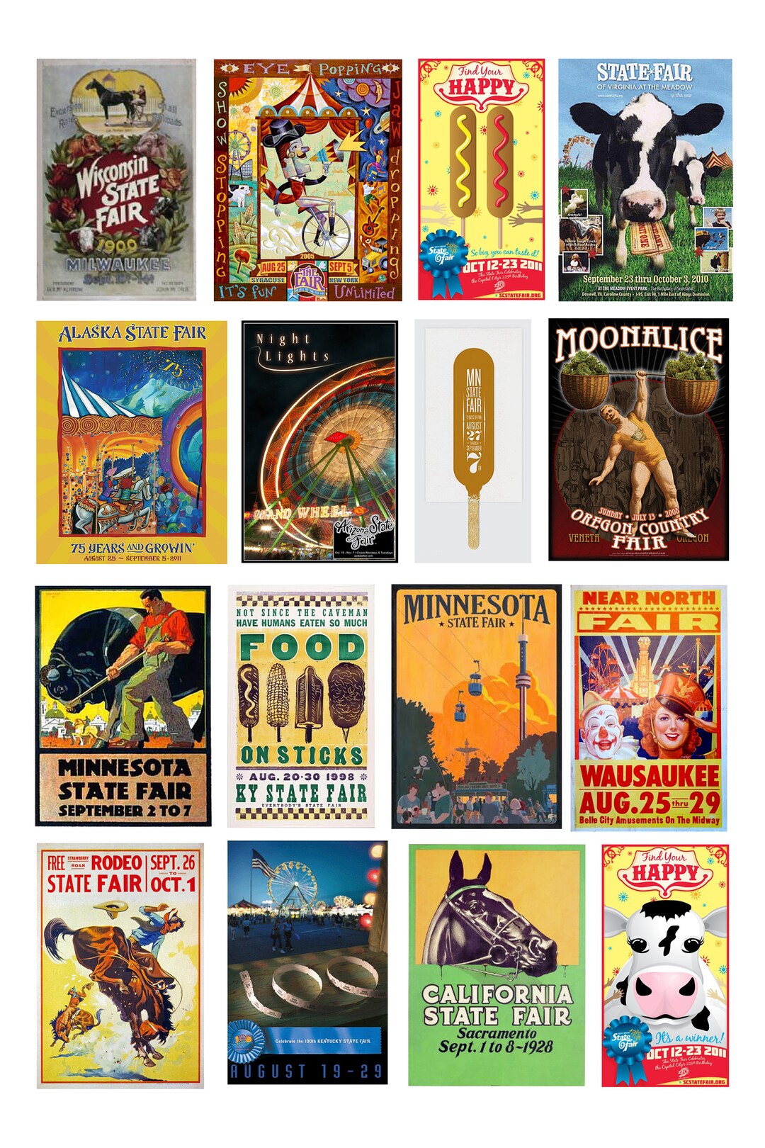 Miniature Scale Model Car State Fair Posters - Etsy