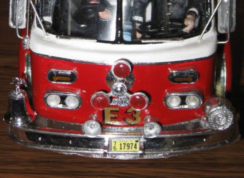 1:25 Scale Model Resin Fire Truck Buckeye Roto-ray Beacon - Etsy