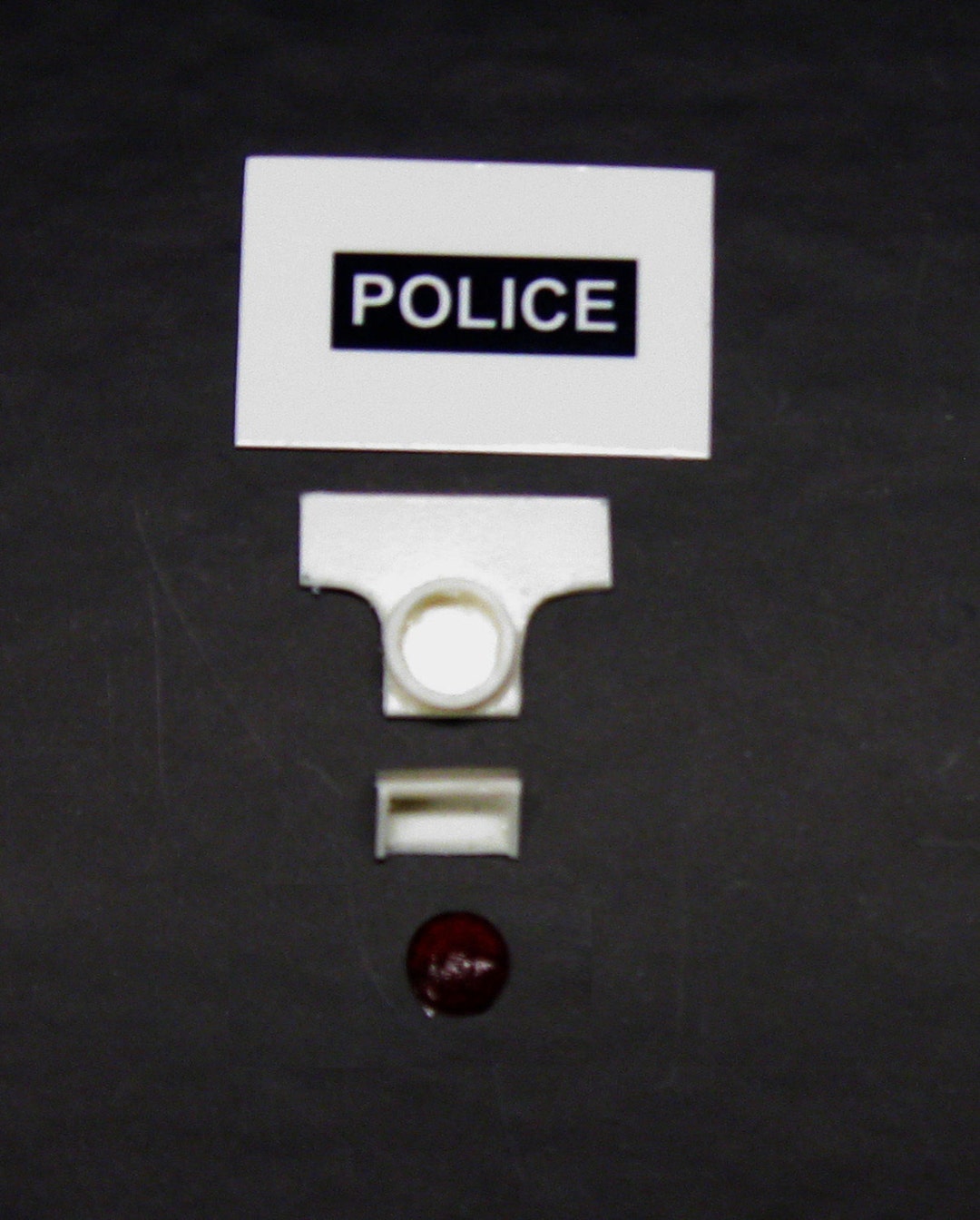 Miniature 1:25 Scale Model Resin 1930s New York City Police Sign Red ...