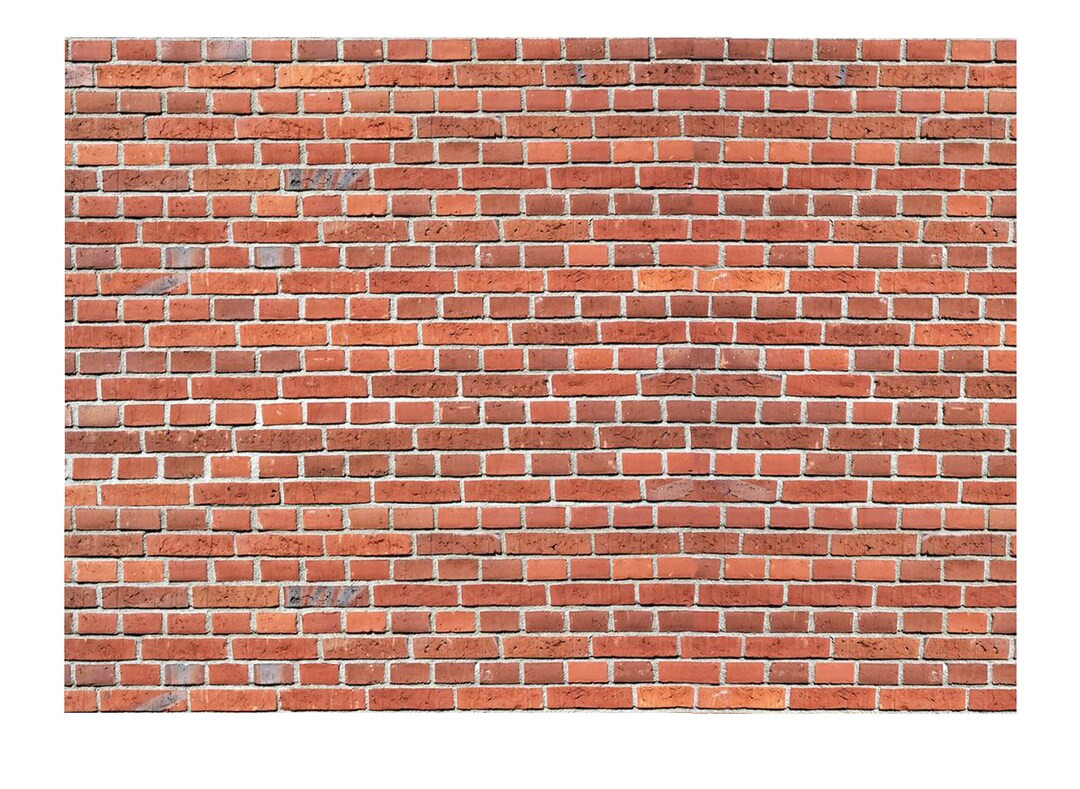 1:25 G Scale Model Car Red Brick Wall Waterslide Decals - Etsy