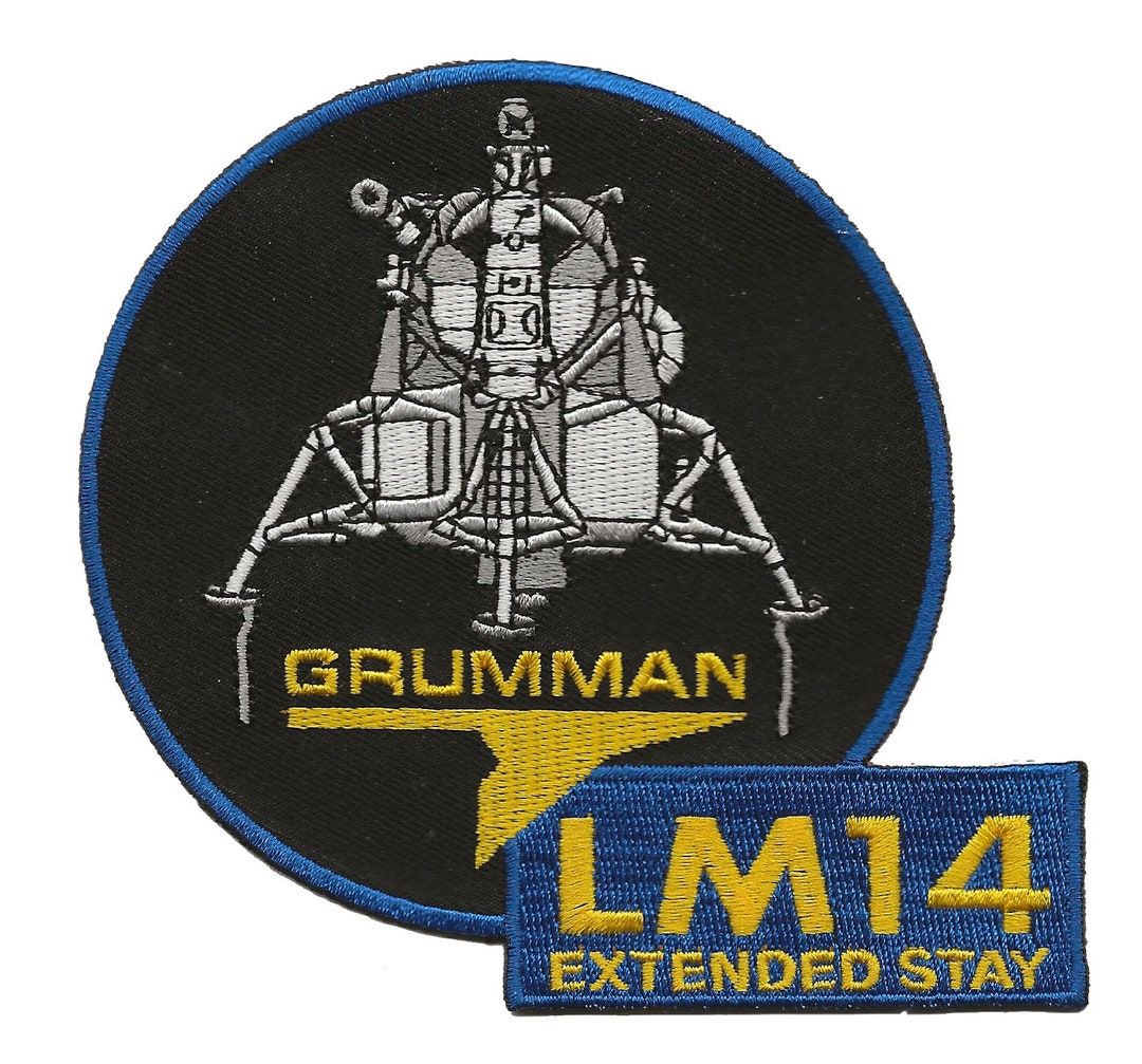 NASA Grumman Apollo LM14 Lunar Module LEM Patch - Etsy