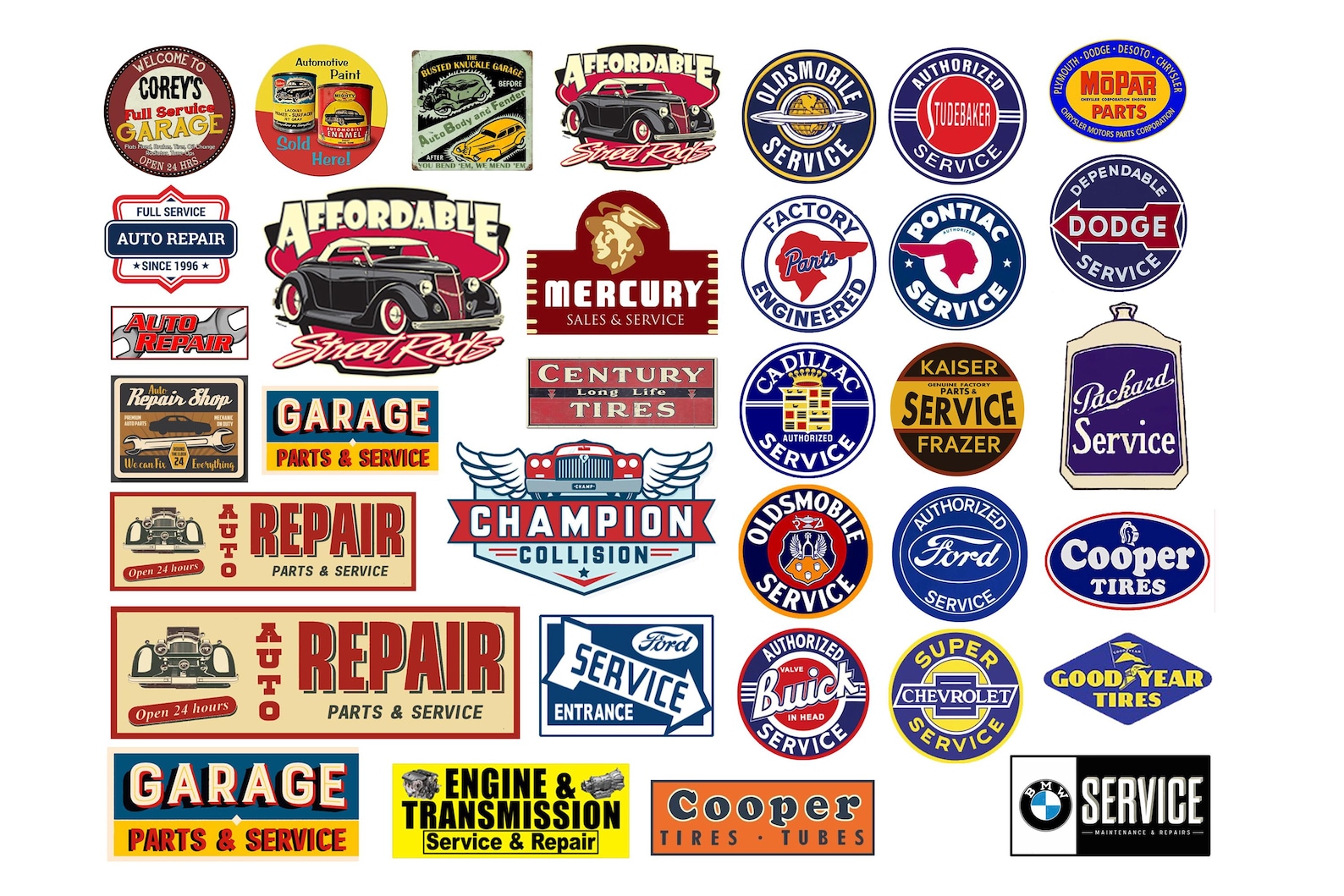 Miniature Scale Model Automobile Engine Repair Car Service Auto Shop ...