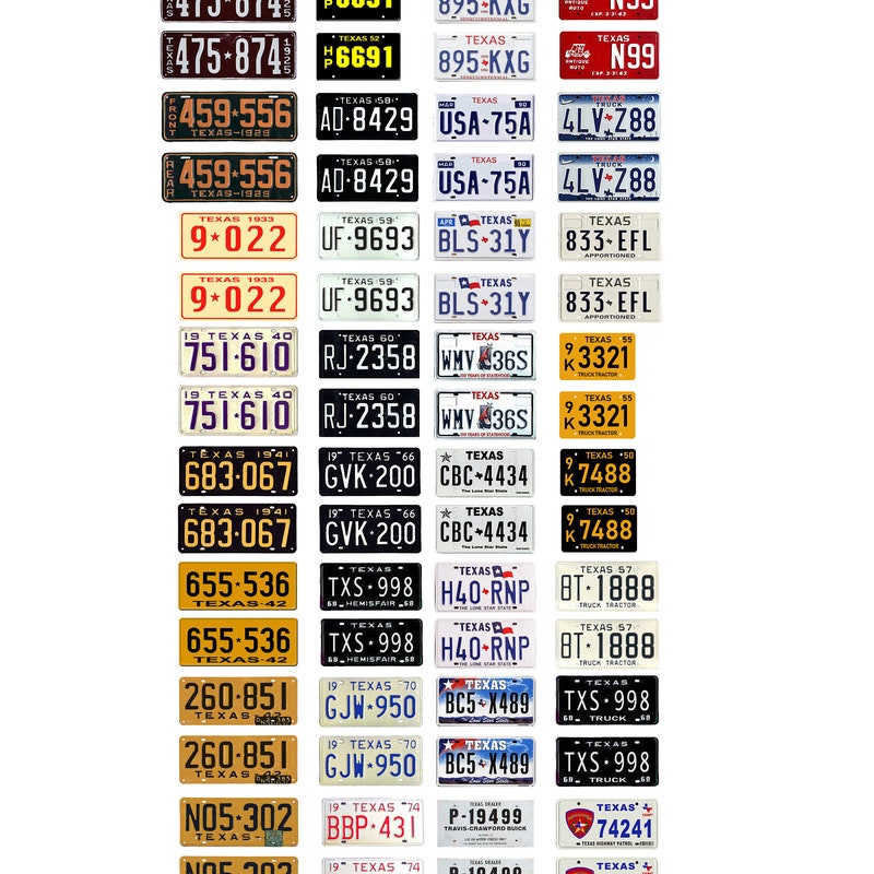 Mini License Plate - Etsy