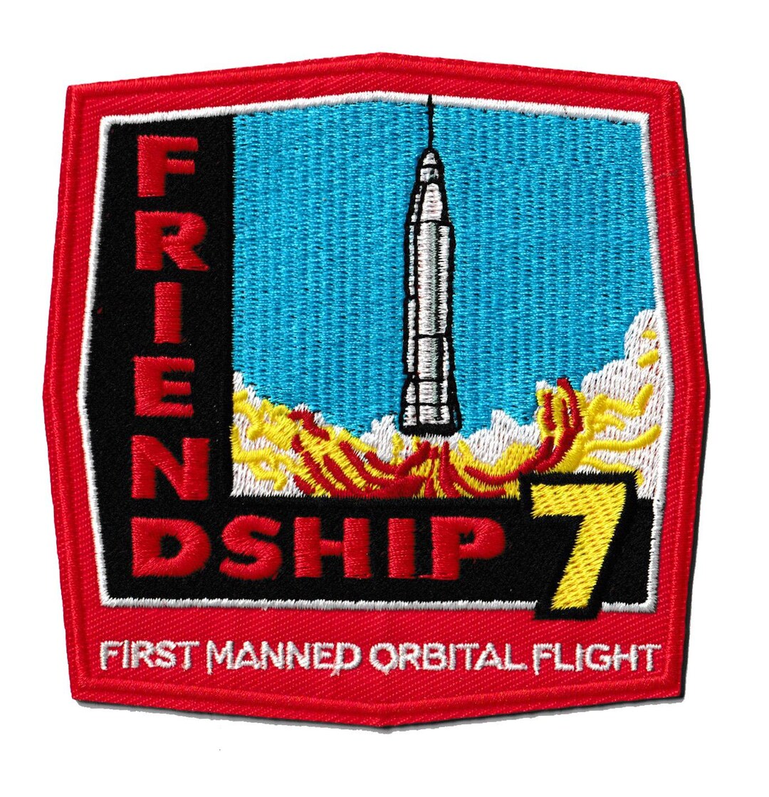 Kellogg's Cereal Premium Mercury Friendship 7 Embroidered NASA Space ...