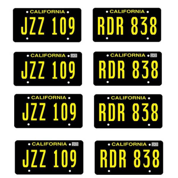 Bullitt License Plate - Etsy