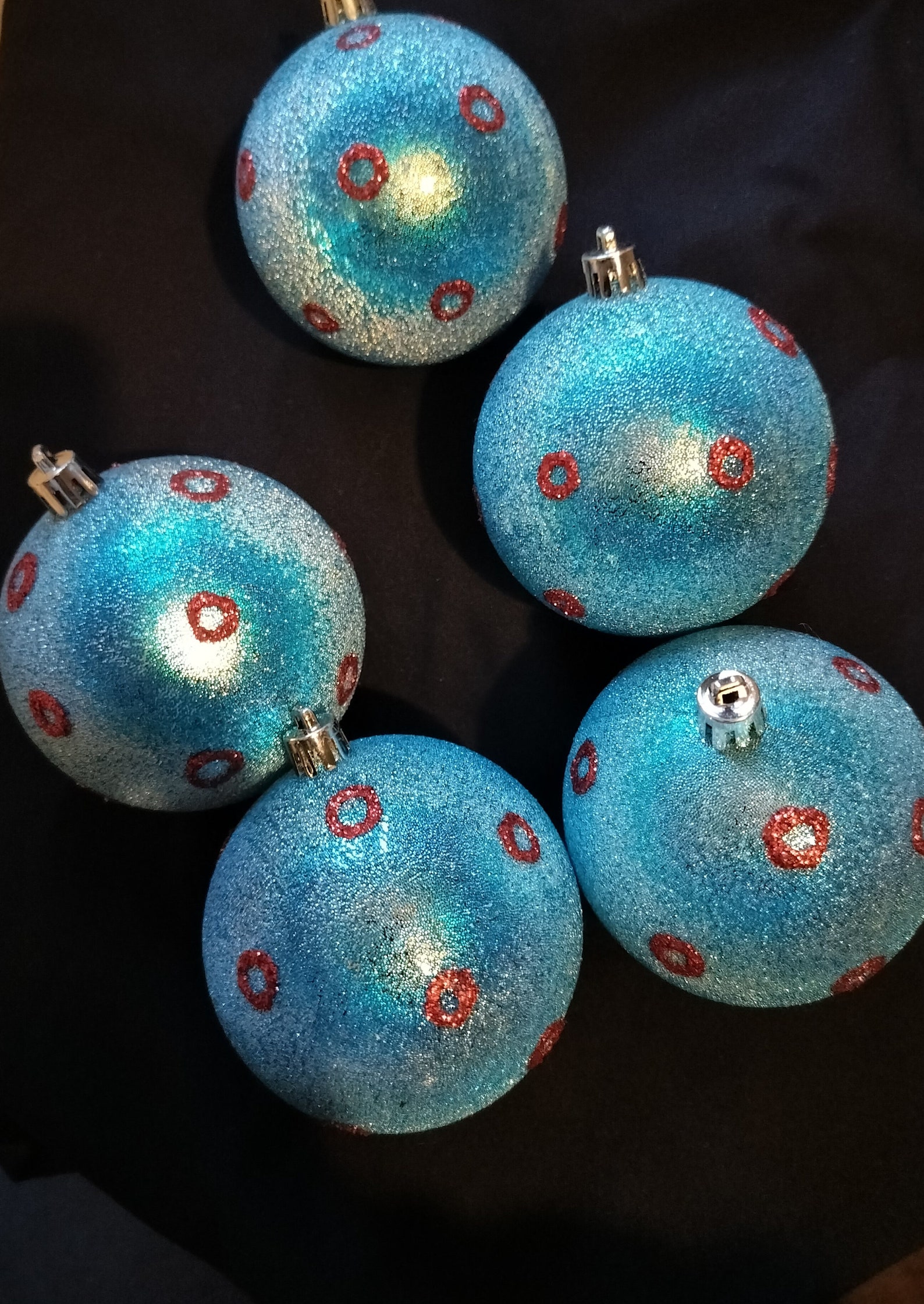 Phish Donut Christmas Glitter Ornament - Etsy