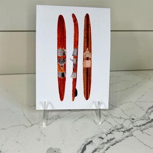 Life Jacket Painting | Watercolor Life Jackets | Water Ski Print | Life ...