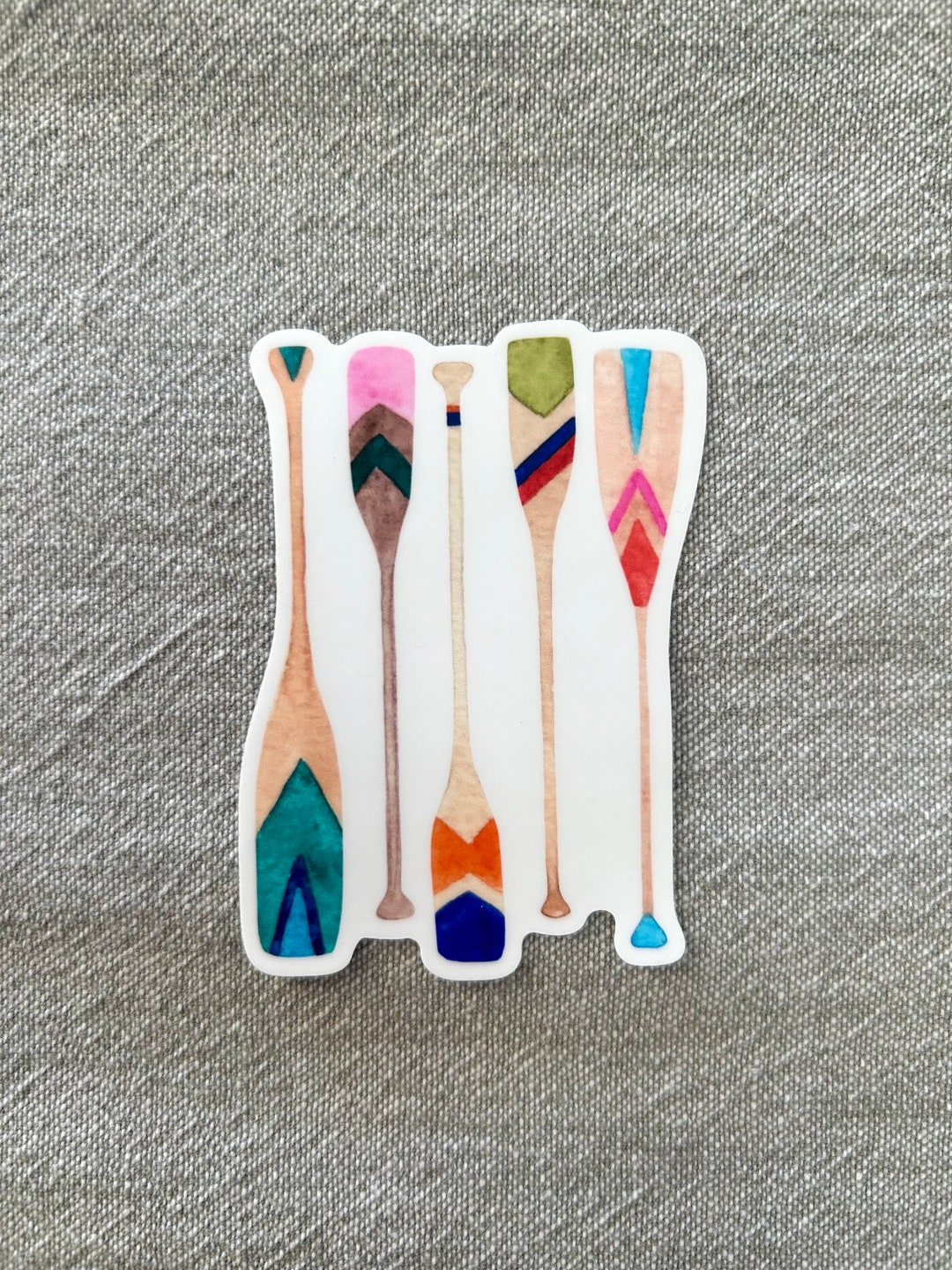 Paddle Sticker | Paddle Decal | Paddles | Oars | Lake Stickers - Etsy