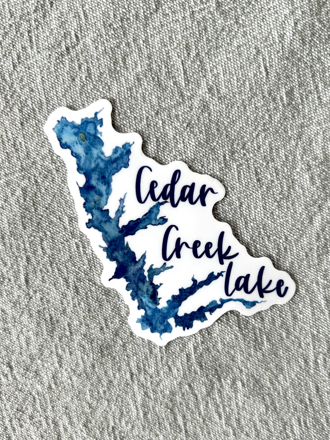Cedar Creek Lake Sticker Cedar Creek Lake Decal Cedar Creek Lake Texas ...