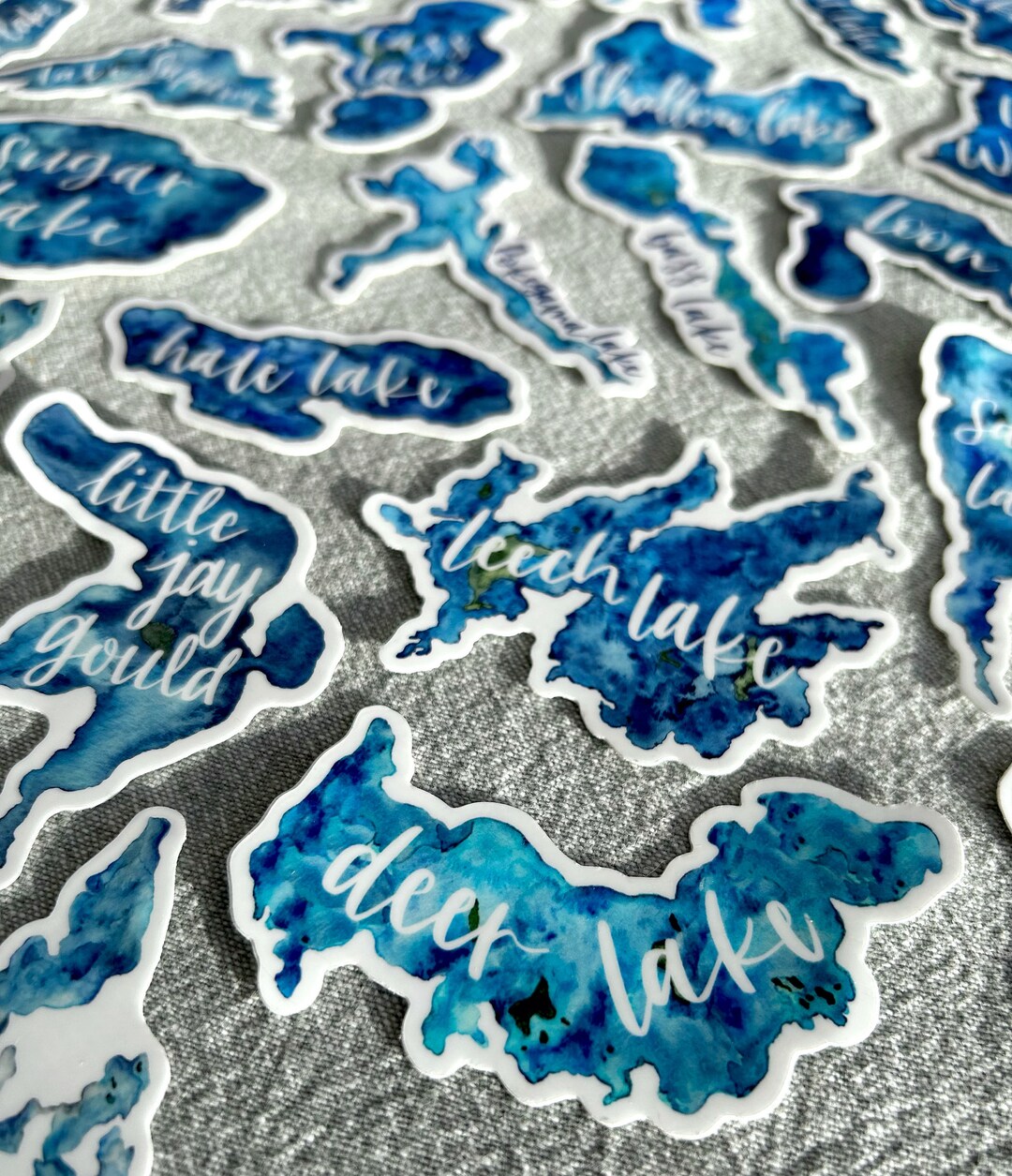 Lake Stickers | Lake Decals | Custom Lake Stickers - Etsy