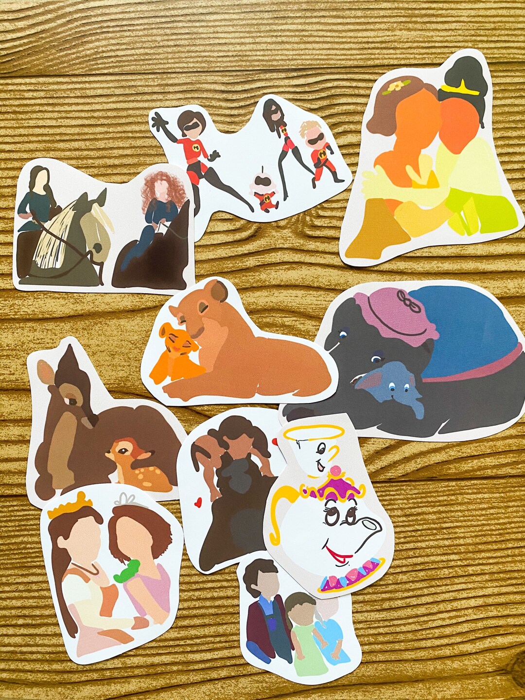 Mothers Day Sticker Pack Disney Sticker for Laptops and Phone - Etsy