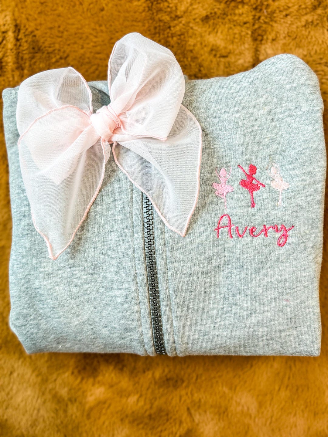 Personalized Dance Zip up Jacket - Etsy