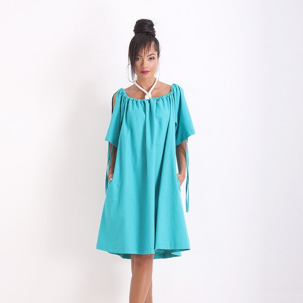 Turquoise Dress - Etsy