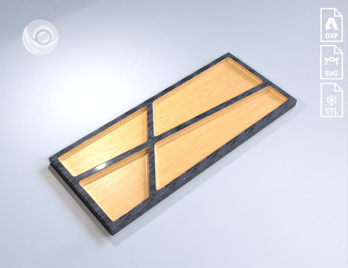 Set of Custom Rolling Tray Cnc Router Files STL 3d Print - Etsy