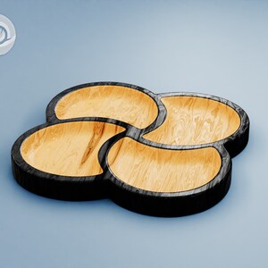 Flower Baby Plate, Serving Tray for Cnc Router - STL, DXF, SVG Files - Etsy