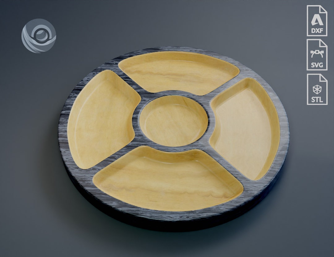 Round Combination Plate Files for Cnc Router Instant Download - Etsy