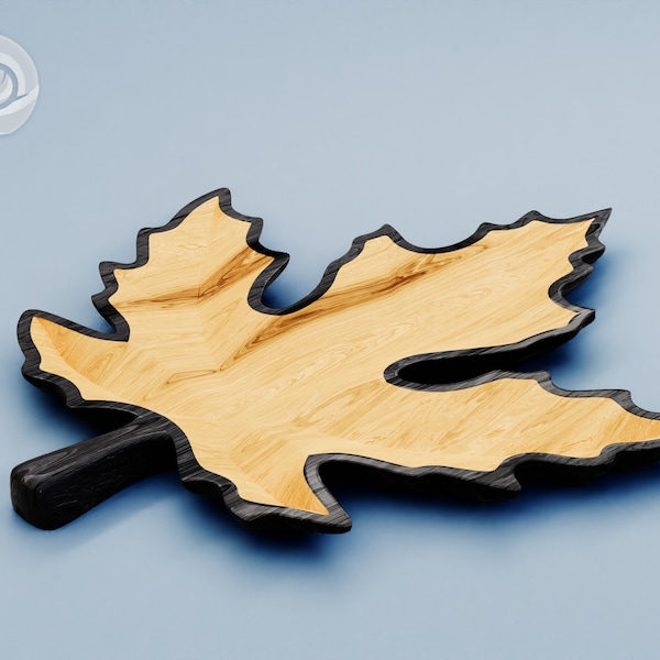 Wooden Leaf Bowl - Etsy