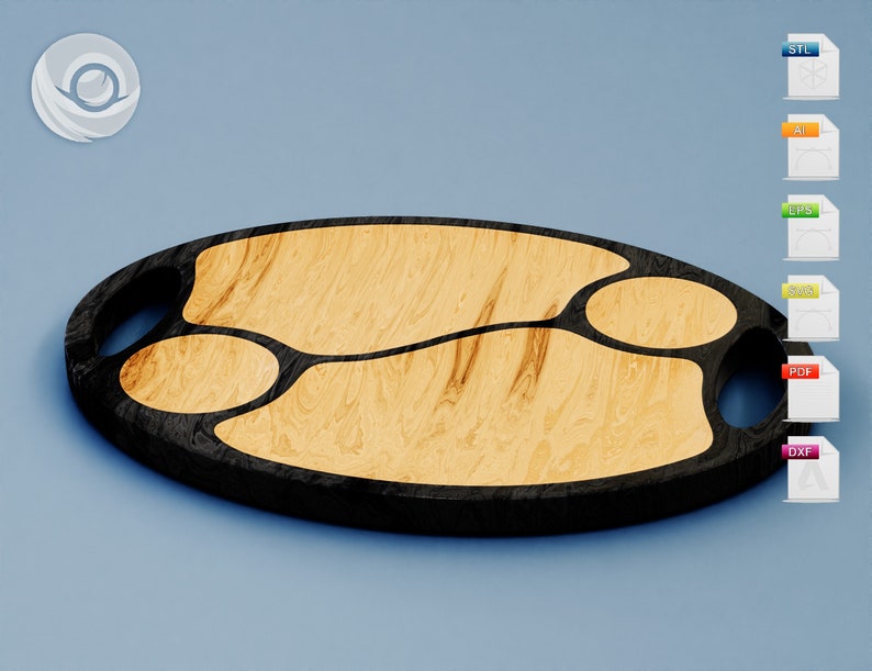 STL, DXF, SVG Files of Combination Plate for Cnc Router, Instant ...