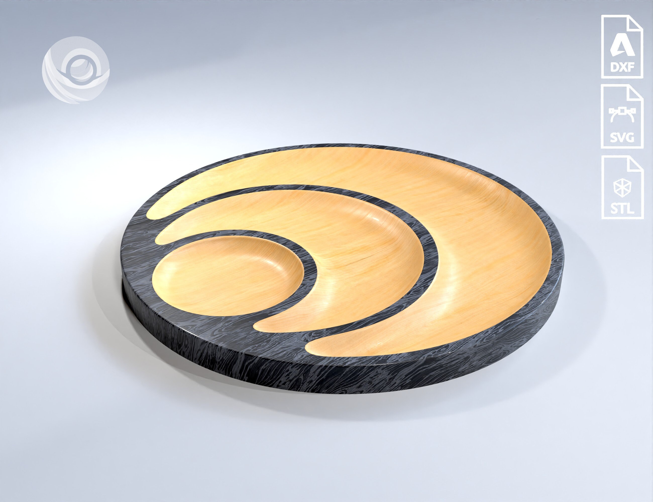 Wooden Tray Cnc Router Files Large Serving Tray Breakfast - Etsy