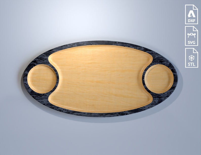 Oval Combination Plate Files for Cnc Router Instant Download | Etsy