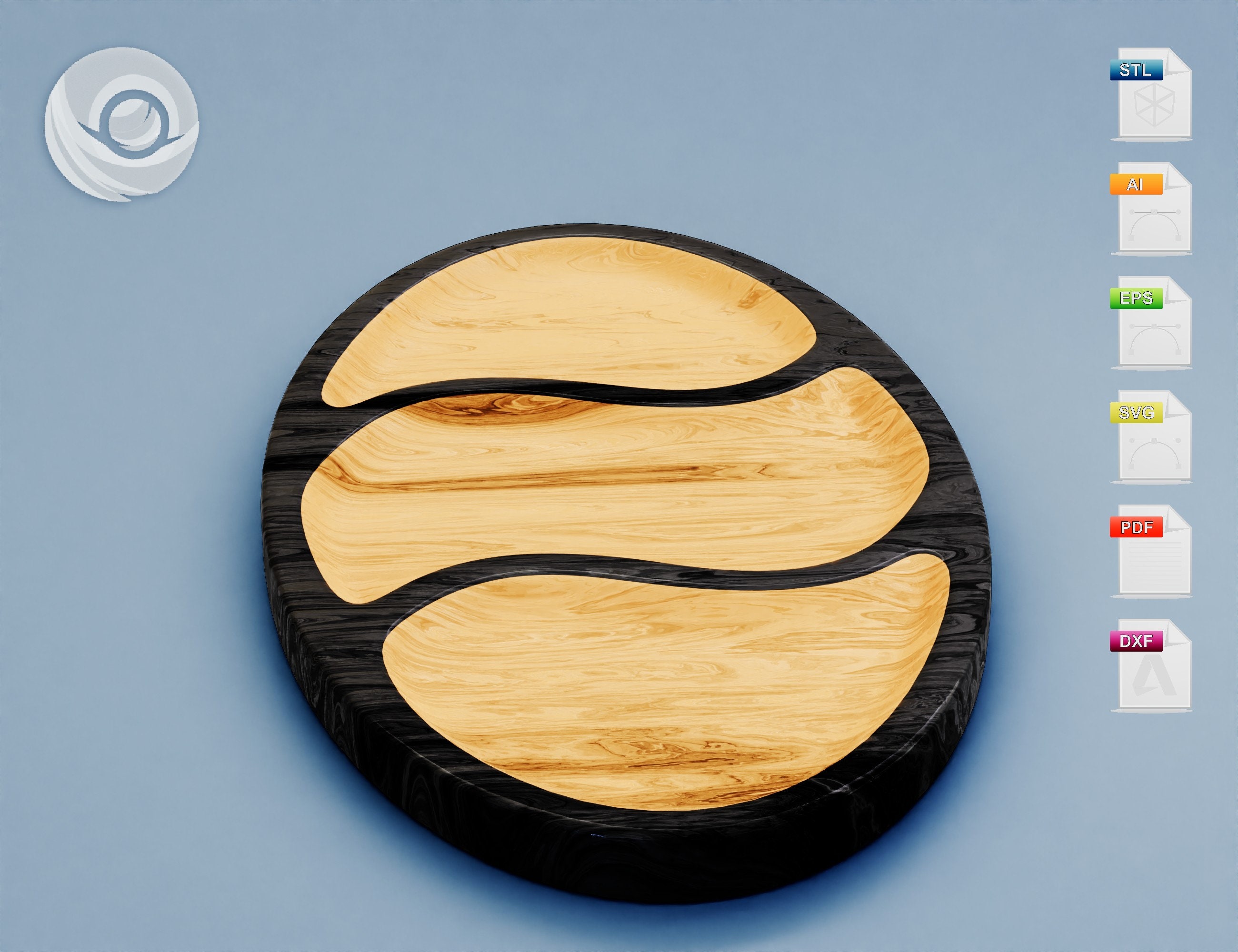 Combination Plate Files for Cnc Router, Instant Download STL, DXF, SVG ...