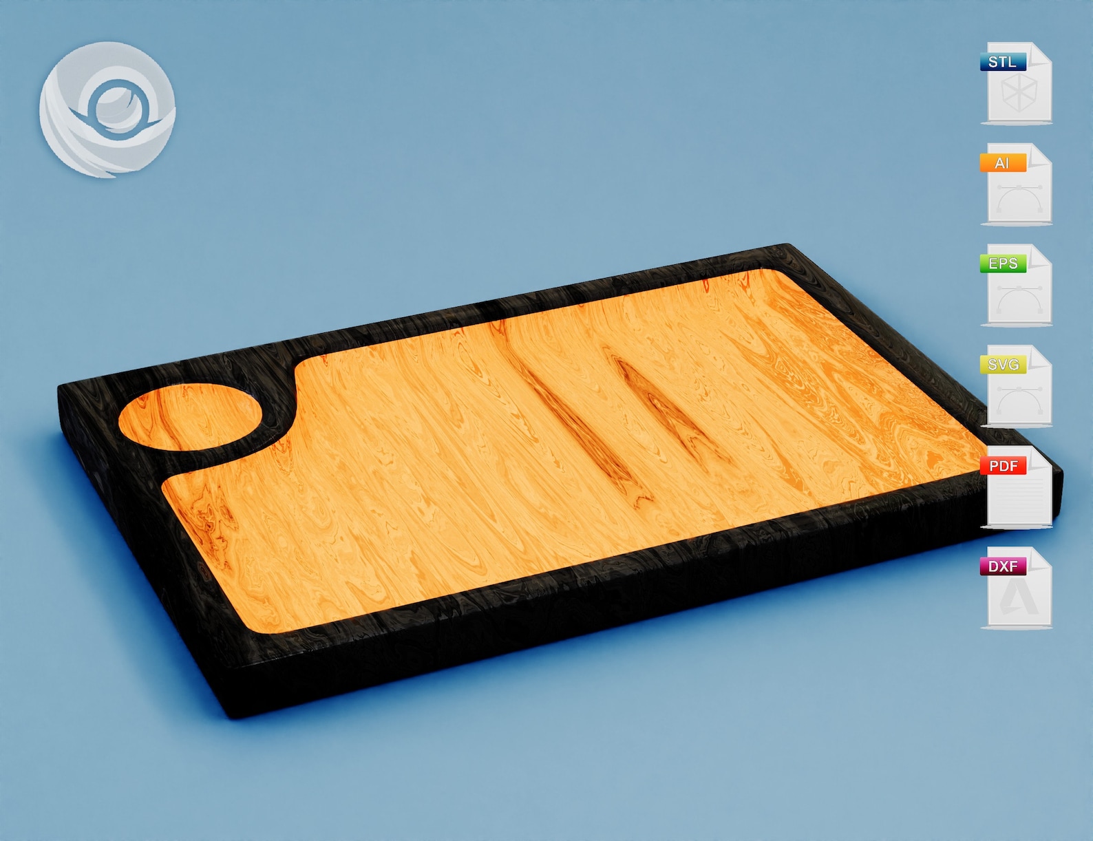 STL, DXF, SVG Files Combination Plate for Cnc Router, Instant Download ...