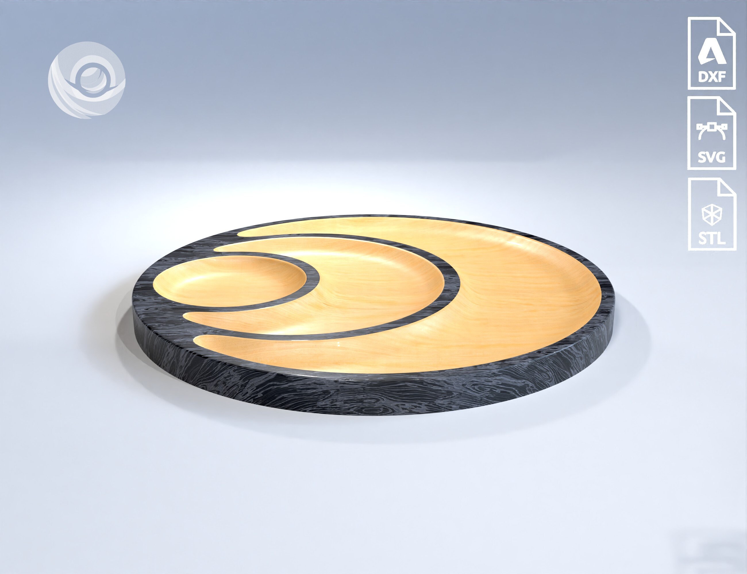 Wooden Tray Cnc Router Files Large Serving Tray Breakfast - Etsy