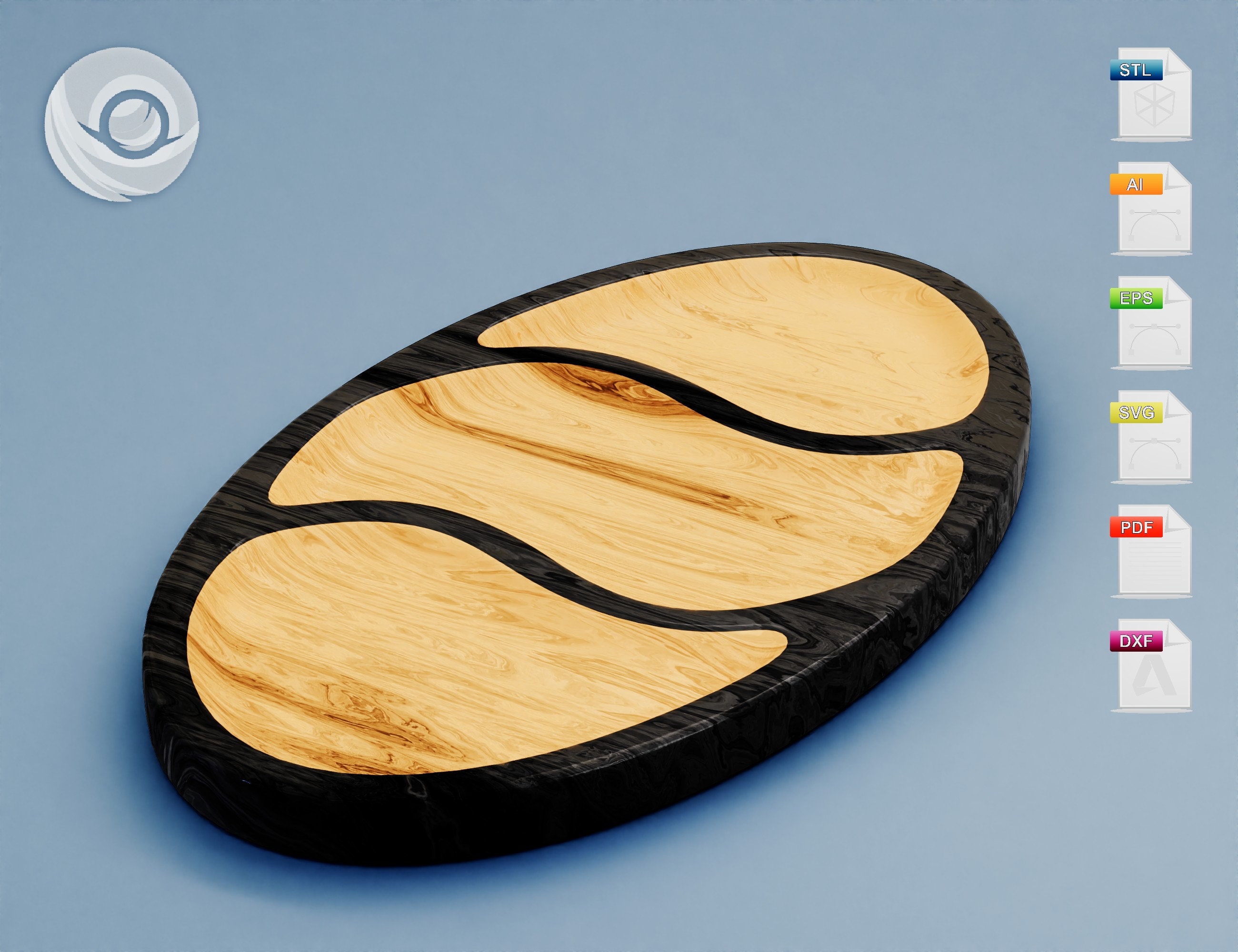 Combination Plate Files for Cnc Router, Instant Download STL, DXF, SVG ...