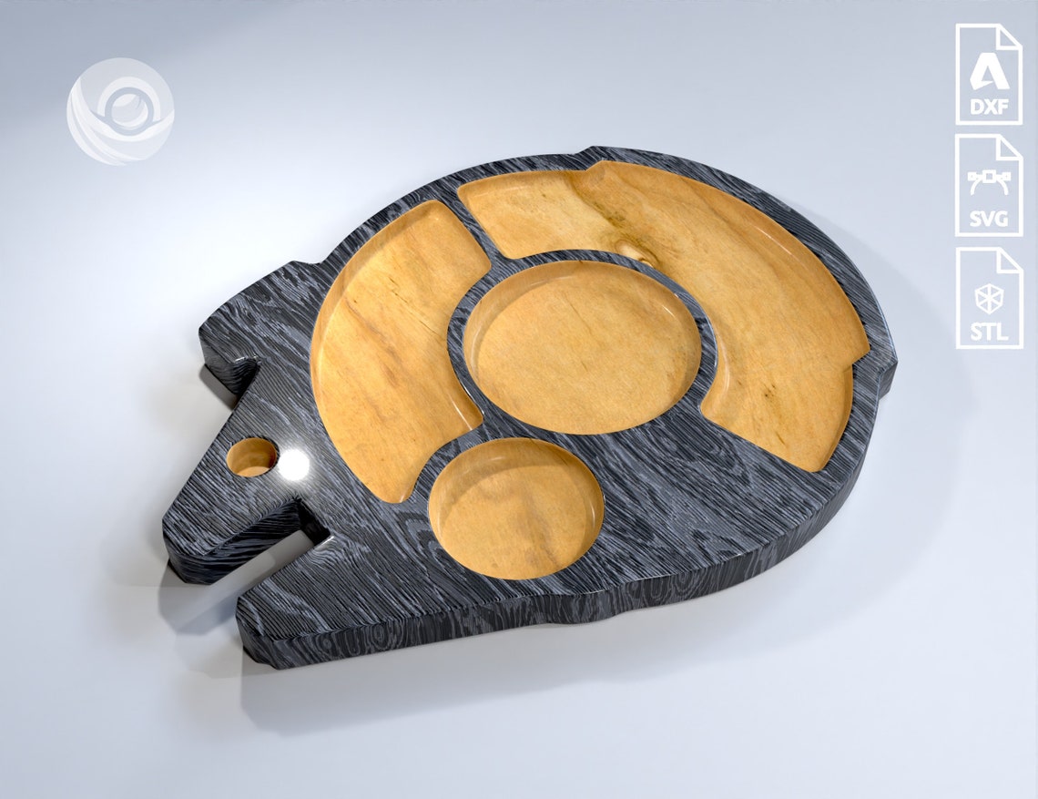 Set of Custom Rolling Tray Cnc Router Files STL 3d Print - Etsy