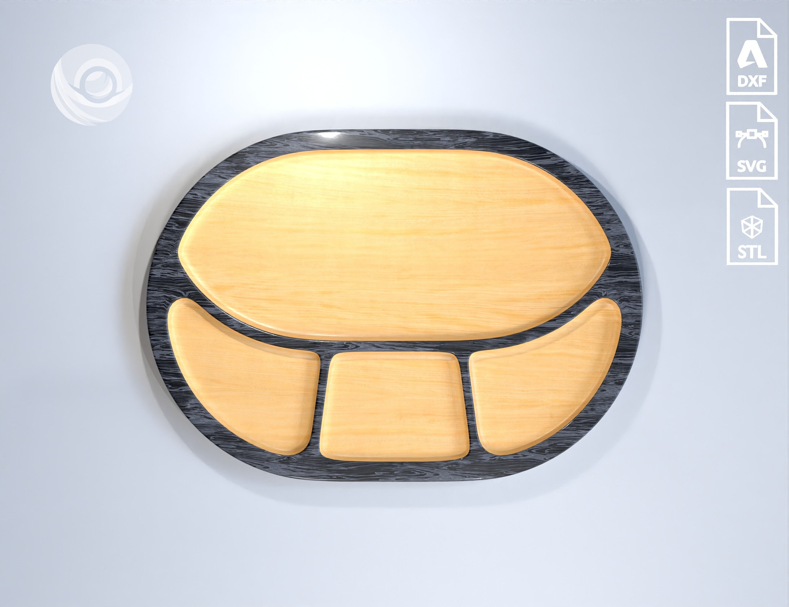 Large Wooden Tray Files for Cnc Router Instant Download - Etsy