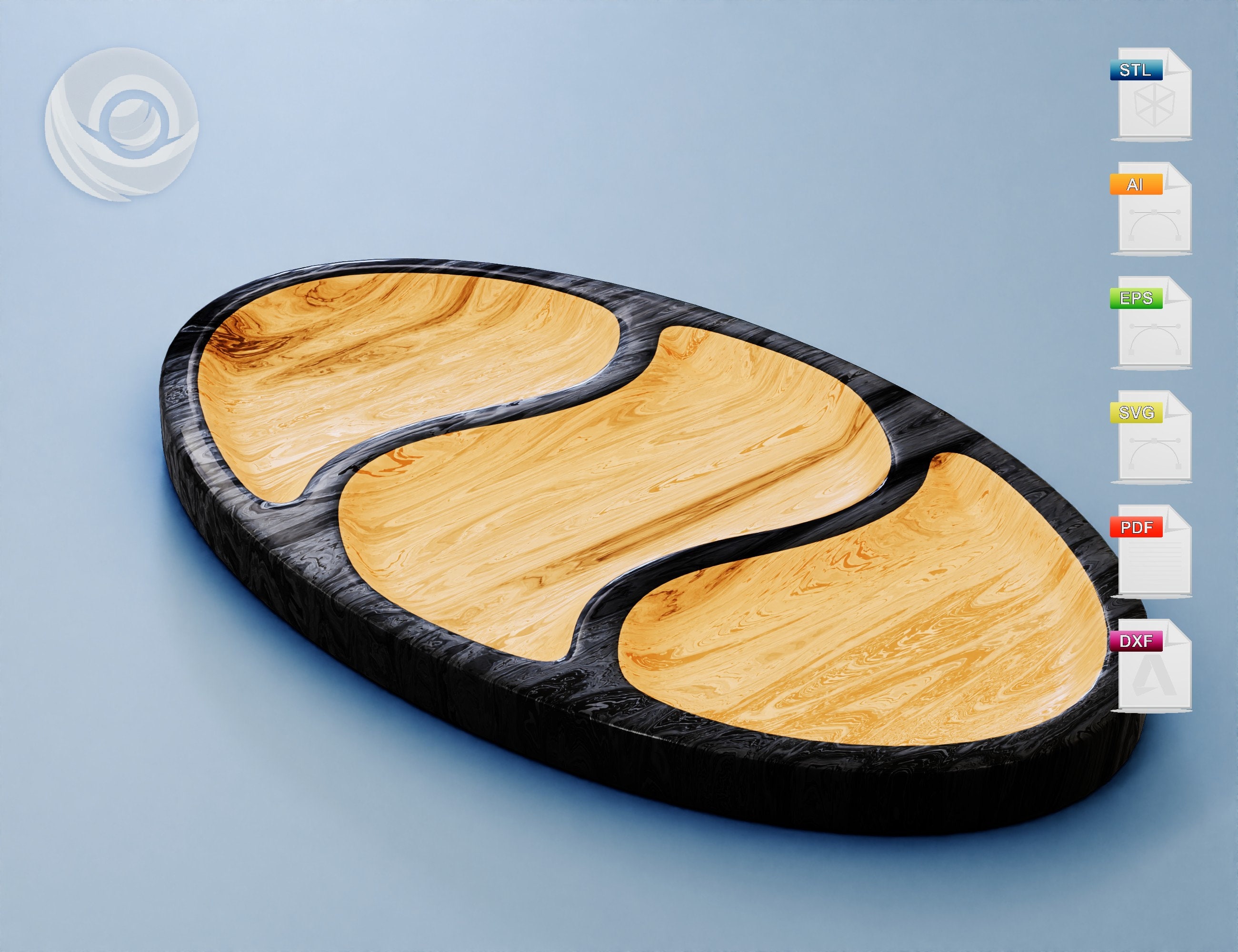 Combination Plate Files for Cnc Router, Instant Download STL, DXF, SVG ...