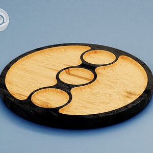 Round Combination Plate Files for Cnc Router, Instant Download - STL ...