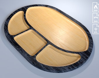 Large Serving Tray Files for Cnc Router Instant Download | Etsy