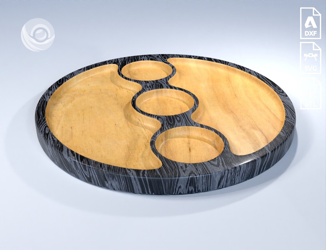 Round Combination Plate Files for Cnc Router Instant Download - Etsy