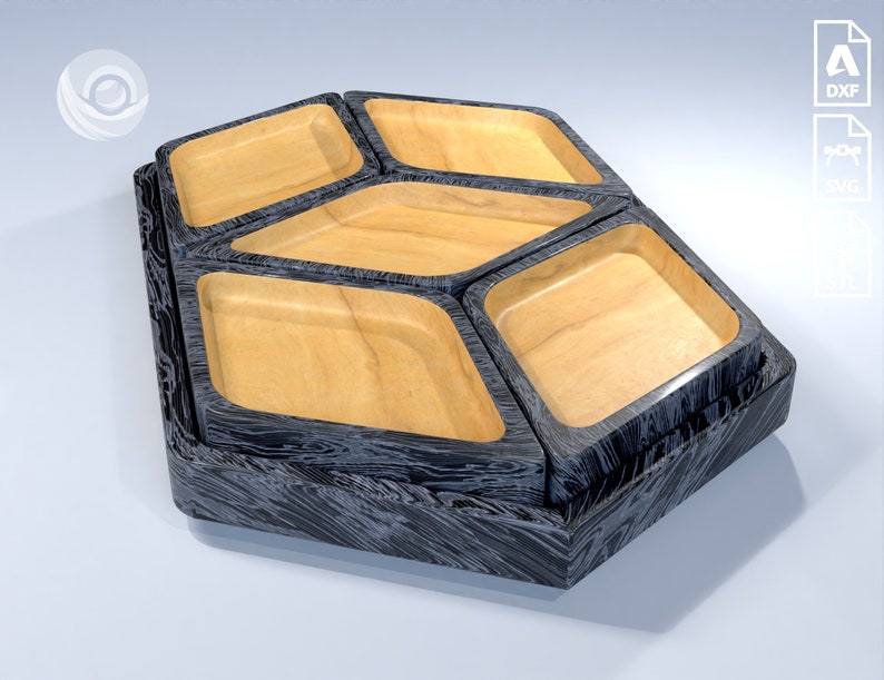 Large Wooden Trays Files for Cnc Router Instant Download - Etsy
