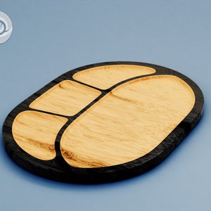 Large Wooden Tray Files for Cnc Router, Instant Download - STL, DXF ...