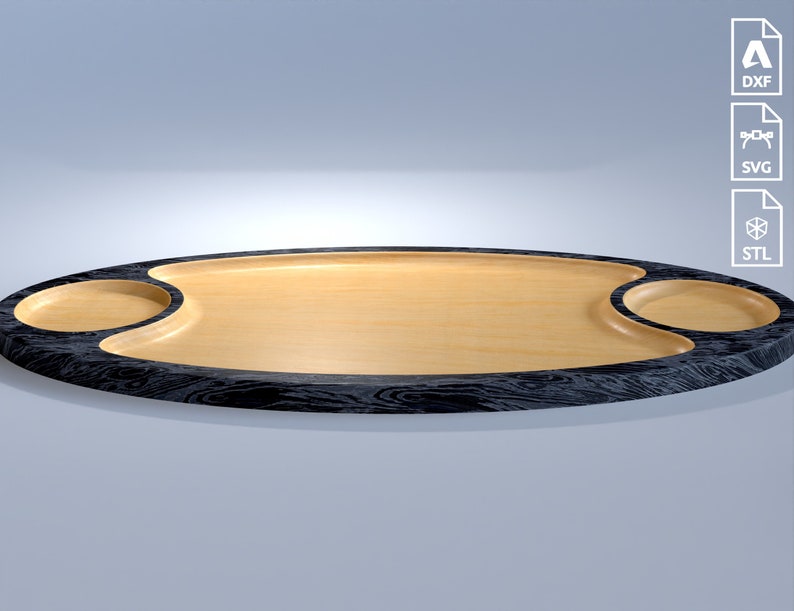 Oval Combination Plate Files for Cnc Router Instant Download | Etsy