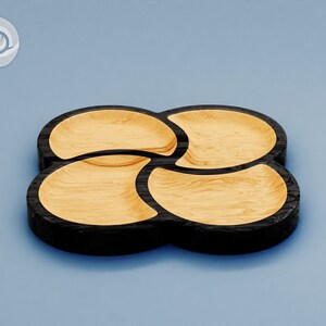 Flower Baby Plate, Serving Tray for Cnc Router - STL, DXF, SVG Files - Etsy