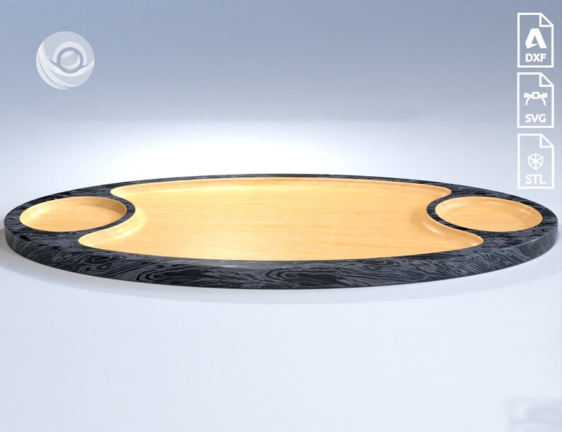 Oval Combination Plate Files for Cnc Router Instant Download - Etsy