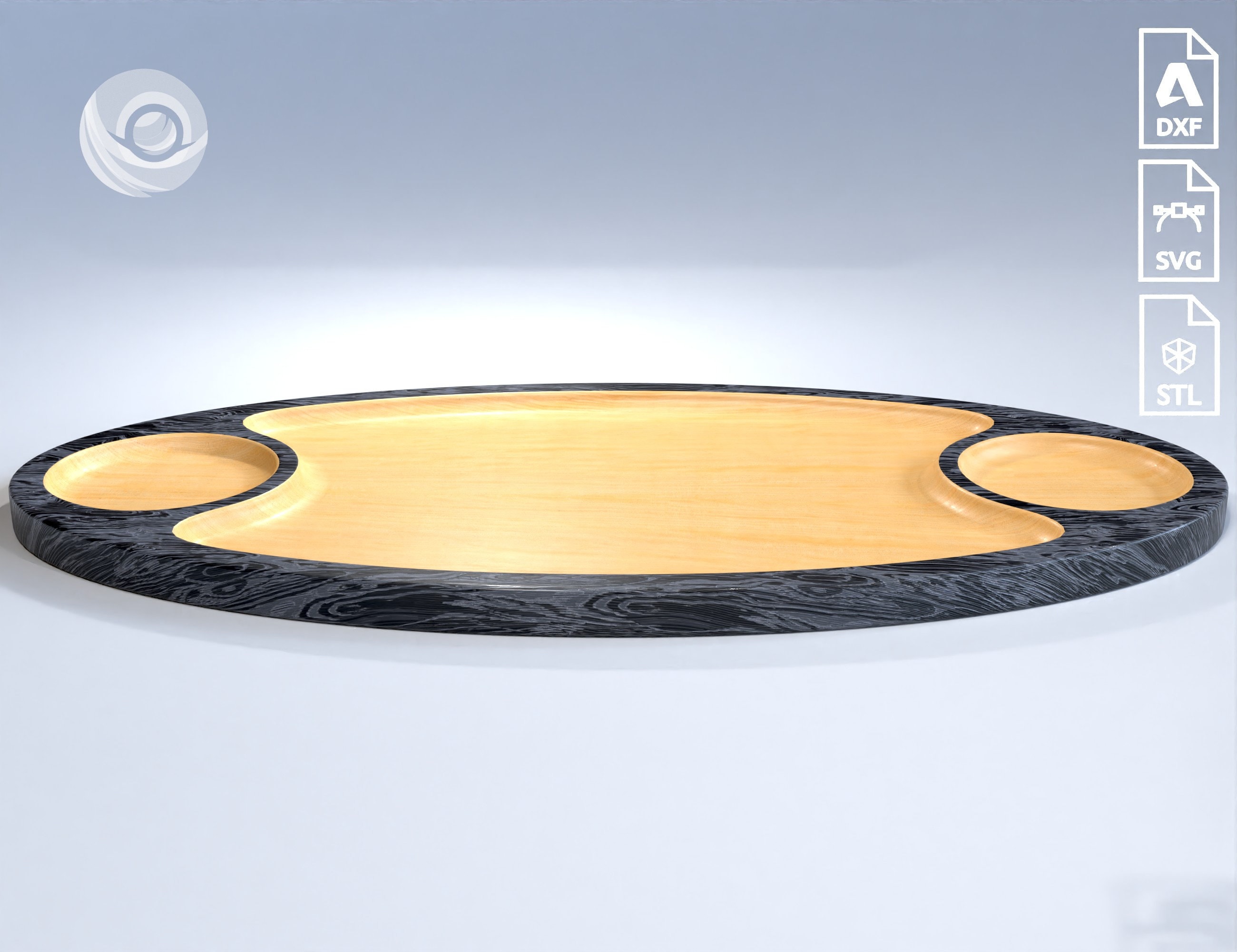 Oval Combination Plate Files for Cnc Router Instant Download - Etsy