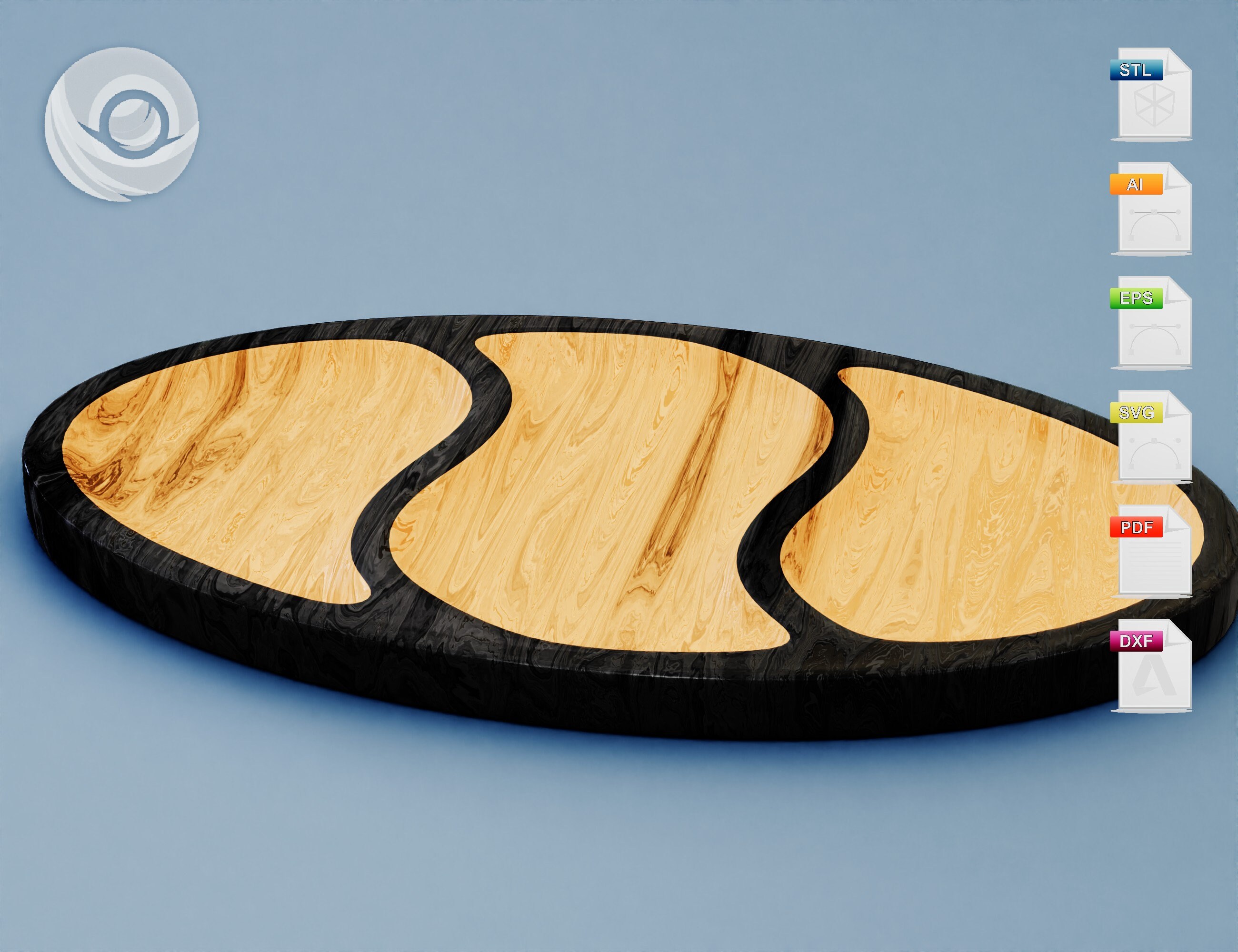 Combination Plate Files for Cnc Router, Instant Download STL, DXF, SVG ...