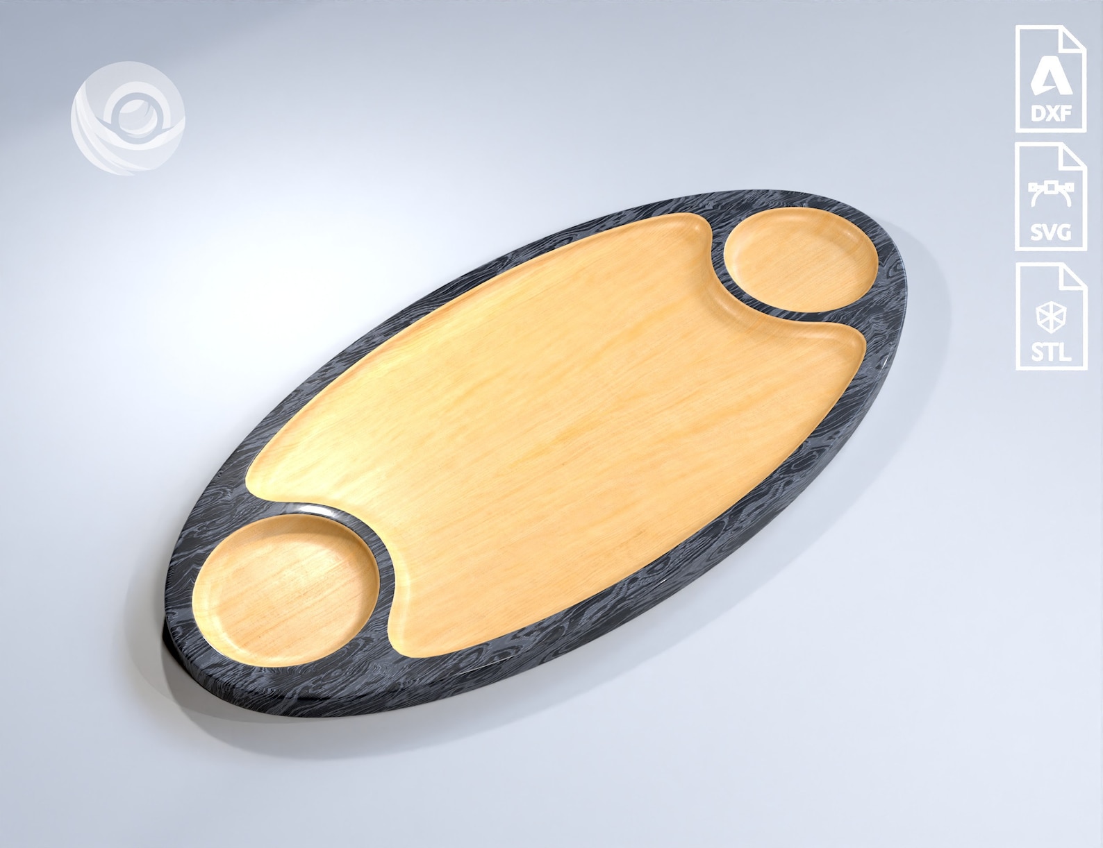 Set of Custom Rolling Tray Cnc Router Files, STL 3d Print Files, Router ...