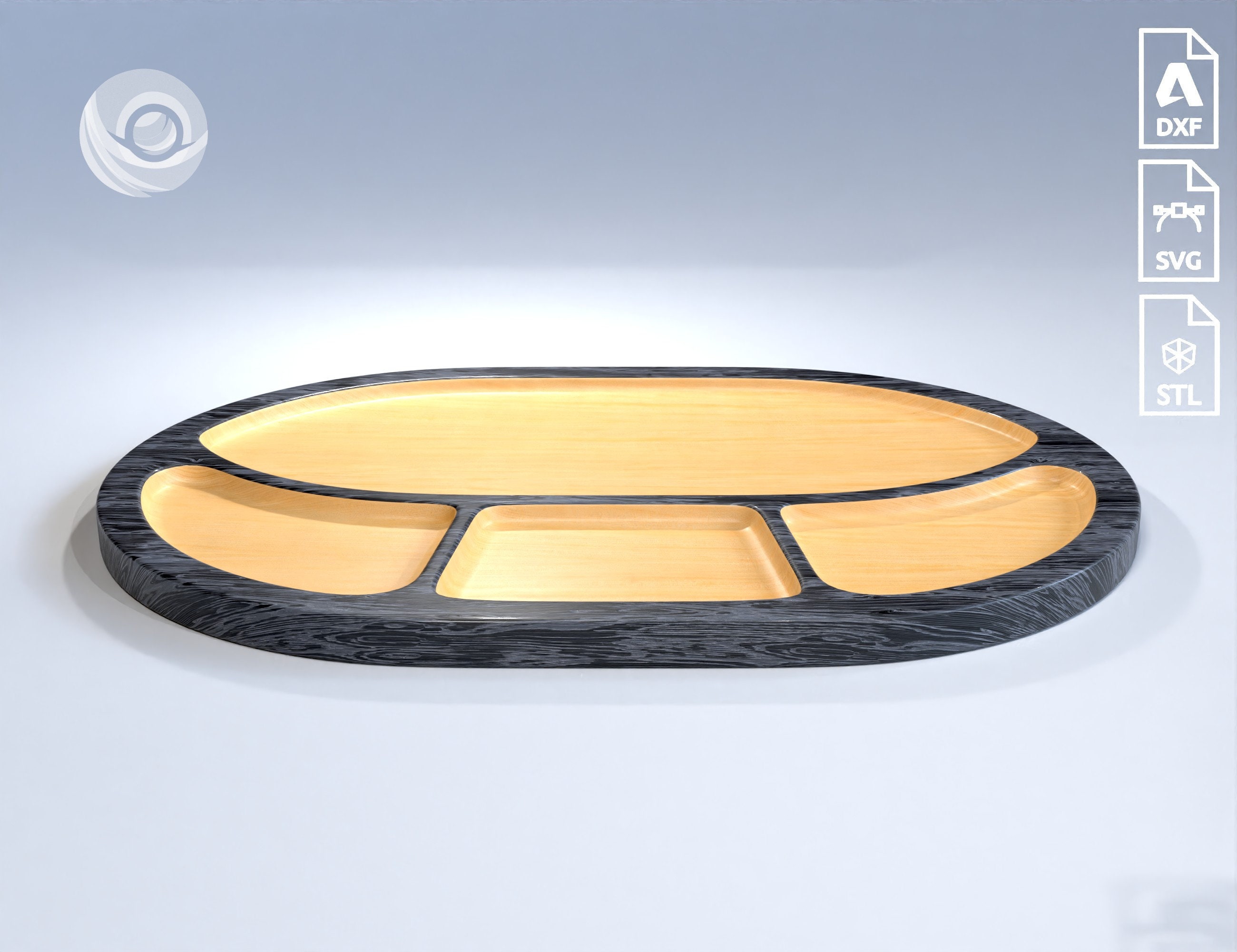 Large Wooden Tray Files for Cnc Router Instant Download - Etsy