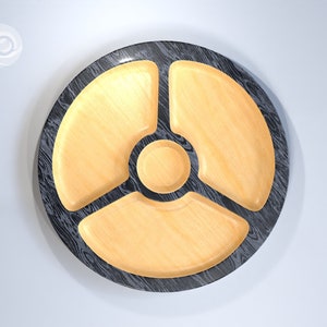 STL Dxf Svg Files Wood Tray Perfect for Food Holder/bbq | Etsy