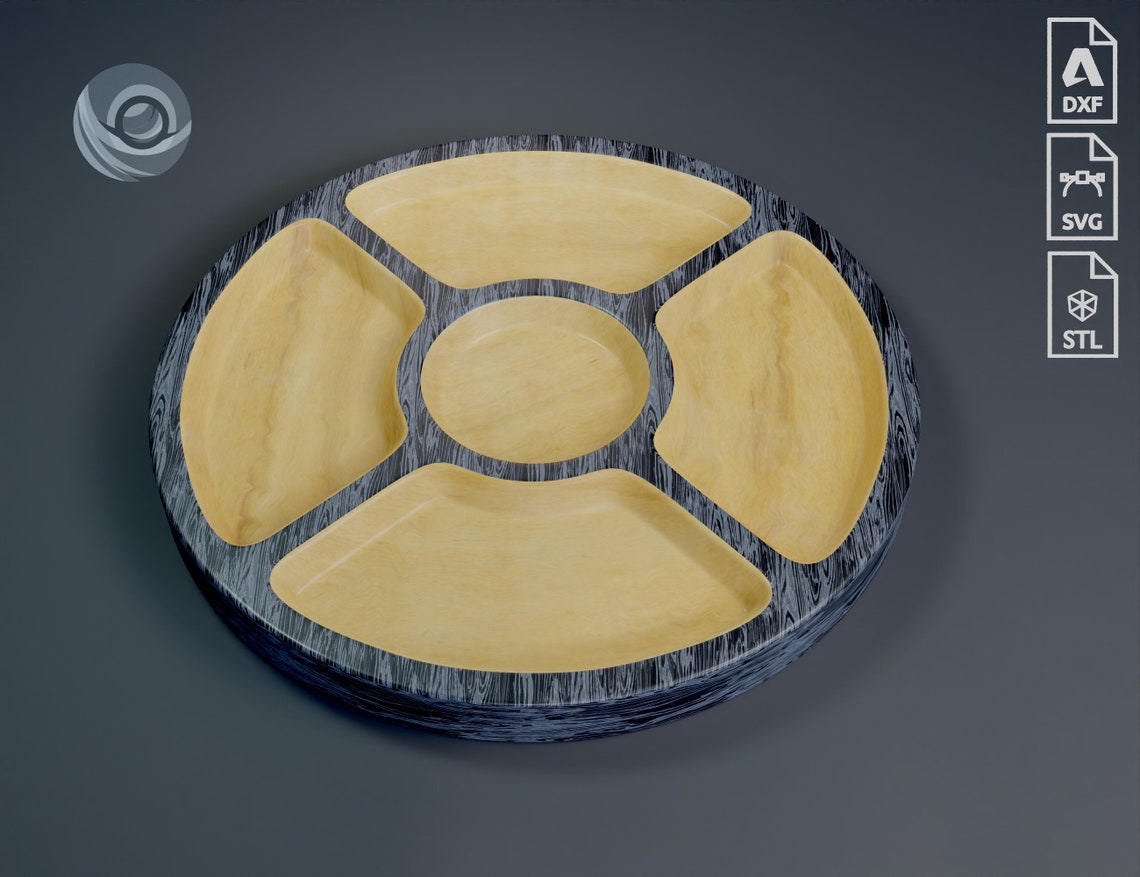 Round Combination Plate Files for Cnc Router Instant Download - Etsy