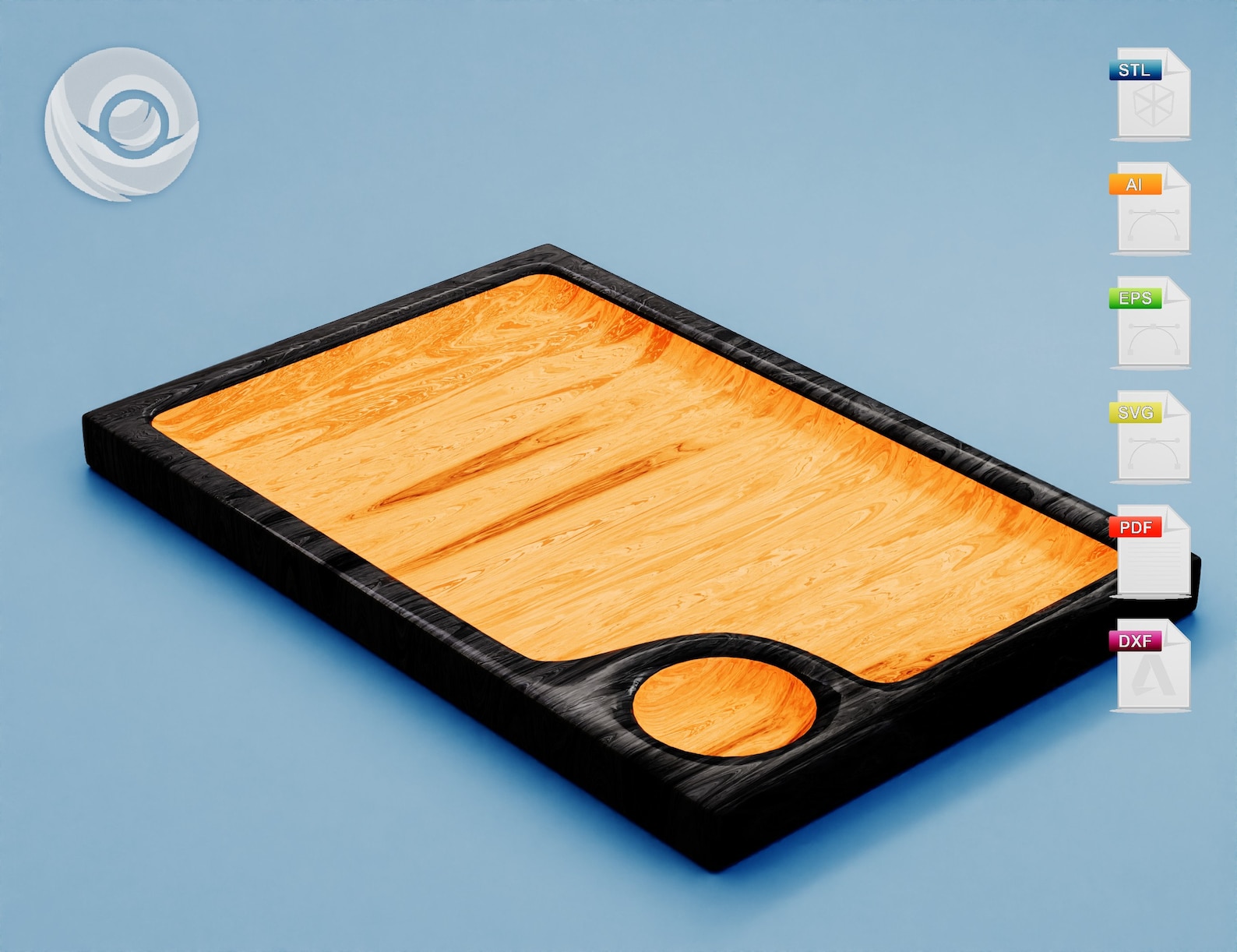 STL, DXF, SVG Files Combination Plate for Cnc Router, Instant Download ...